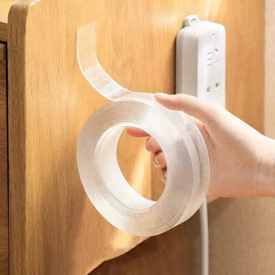 Colle double face, transparent , Imperméable, réutilisable, lavable,💥 ...